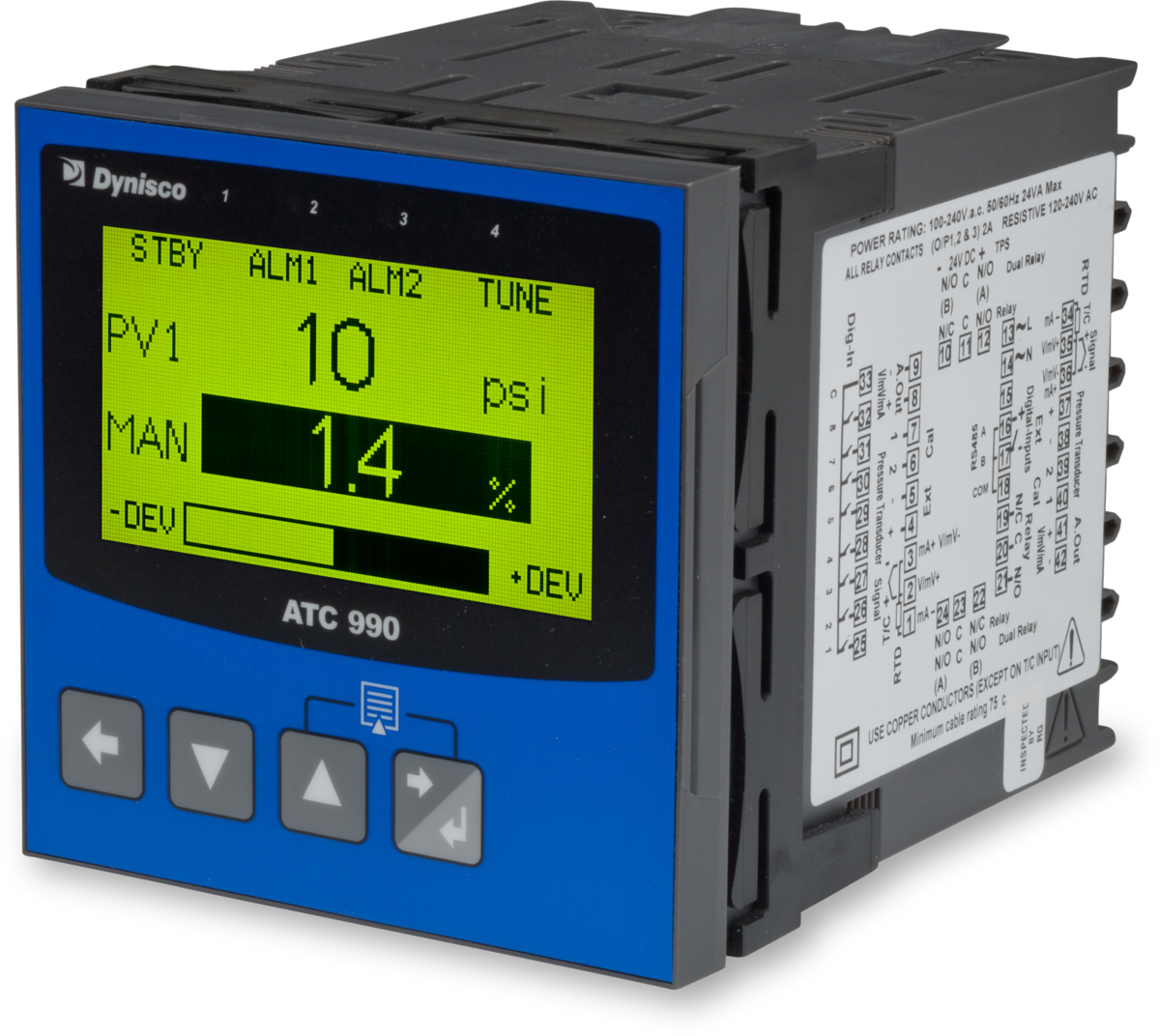 Dynisco ATC990 Proces Controller - Druk & Temperatuurmeting ⋅ Rokoma